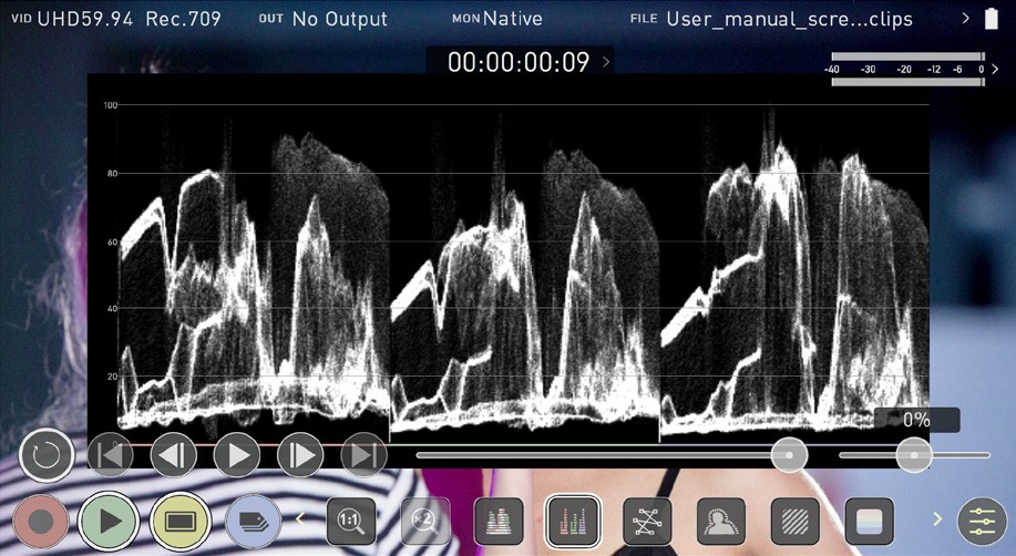 Monitoring Features - Waveform (WFM) and Vectorscope – Support - Atomos